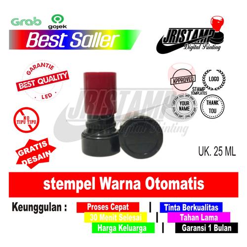 Jual *PROMO* STEMPEL WARNA / LOGO PERUSAHAAN / STEMPEL MURAH / CAP ...