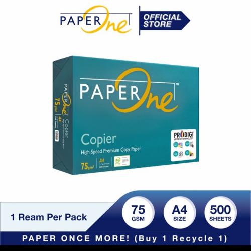 Jual PAPER ONE Kertas HVS A4 75 - Jakarta Barat - ATK Pasar Pagi ...