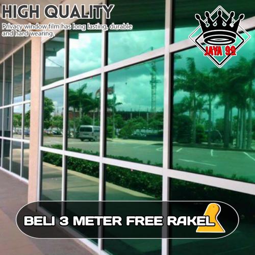 Jual KACA FILM ONE WAY HIJAU SILVER / KACA FILM WARNA SILVER HIJAU ...