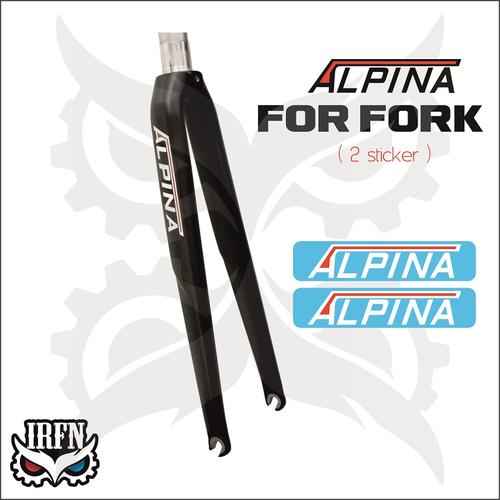 Jual Stiker decal Fork Alpina - Kab. Malang - Irfan Stiker | Tokopedia