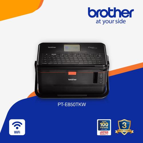 Jual BROTHER PT-E850TKW PRINTER LABEL & TUBE E850 PTE850 TUBING ...
