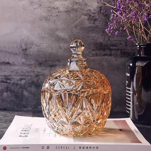 Jual Fruta Crystal Candy Jar / Toples Kaca Serbaguna Permen Kue Cemilan ...