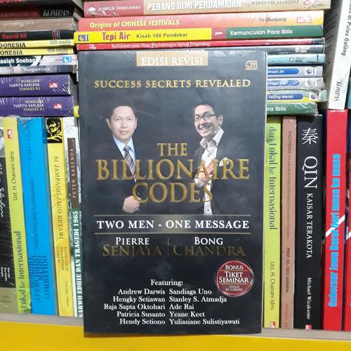 Jual THE BILLIONAIRE CODES TWO MEN ONE MESSAGE - Kab. Bandung - ragam buku | Tokopedia