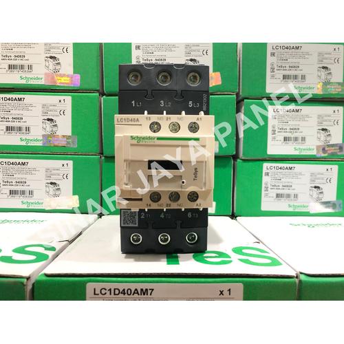 Jual KONTAKTOR / CONTACTOR SCHNEIDER ELECTRIC LC1D40AM7 / LC1D40A M7 ...