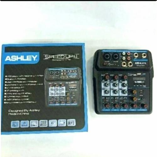 Jual MIXER ASHLEY 4 CHANNEL SPEED UP 4 ORIGINAL/MIXER AUDIO ASHLEY 4CHANNEL - Jakarta Barat ...