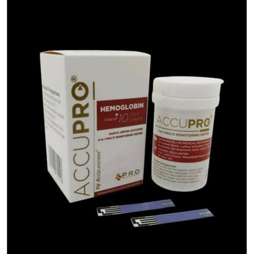 Jual Strip Accupro Hemoglobin / Strip Accupro Hb / Refill Accupro ...