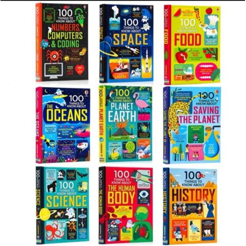 Promo Buku Usborne 100 things to know about/ buku pengetahuan anak ...