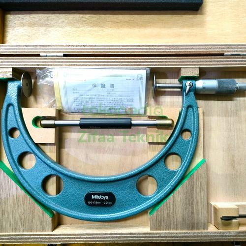 Jual Mitutoyo 123-107 GMA-175 Disc Micrometer Hardened Steel Disc 150 ...