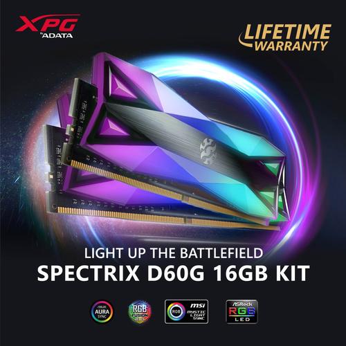 Jual ADATA XPG SPECTRIX D60 D60G RGB 16GB 2x8GB 3600Mhz DDR4 - DUAL RAM - Kota Medan - Vincent ...