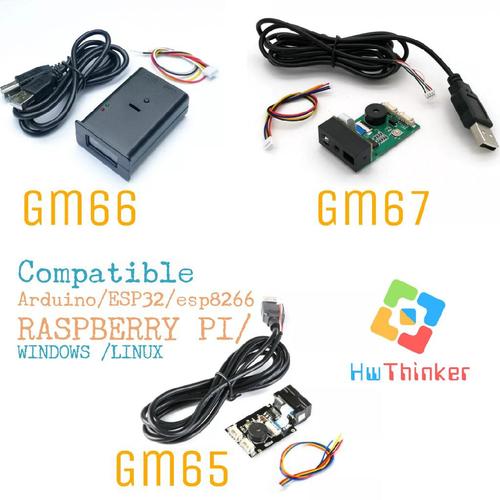 Jual Gm66 Gm67 Gm65 Barcode Scanner Reader Usb Serial Uart Ttl Arduino Gm67 Kota Surabaya