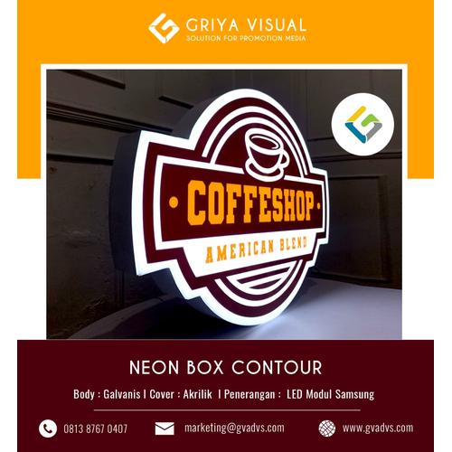 Jual NEON BOX COFFEE SHOP - Jakarta Selatan - Griya Visual | Tokopedia