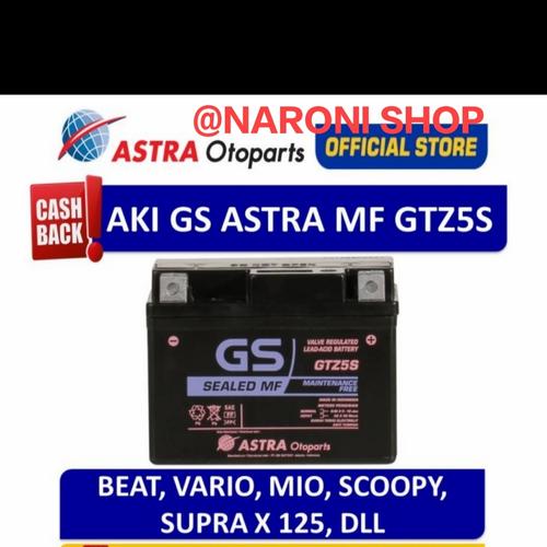 Jual AKI KERING MOTOR R15 GTZ5S GS ASTRA MF - Kab. Bekasi - NARONI SHOP ...