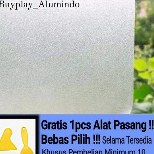 Jual Sticker / Stiker Kaca Film Sandblast Sunblast motif 9022-1 Polos ...