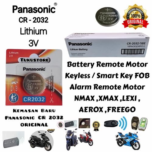 Jual Baterai Remote Kunci Yamaha NMAX,XMAX,LEXI,AEROX,FREEGO Original ...