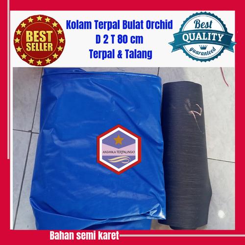 Jual kolam terpal d2t80cm terpal dan talang saja - Kab. Pasuruan ...
