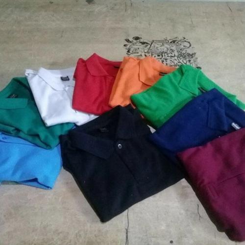 Jual poloshirt polos / kaos polos / wangki - Merah Muda, M - Kota ...