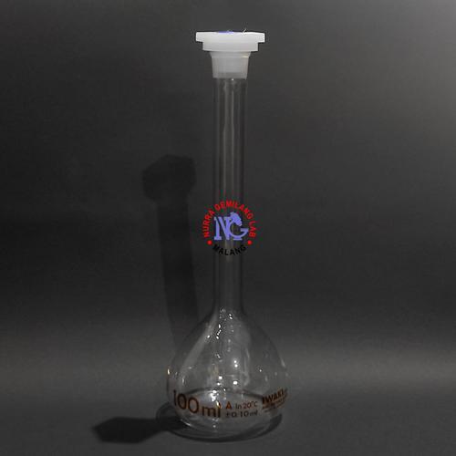 Jual Volumetric Flask (Labu Ukur) 100ml merk Iwaki Pyrex - Kota Malang - Ophin Alat Lab Alkes ...