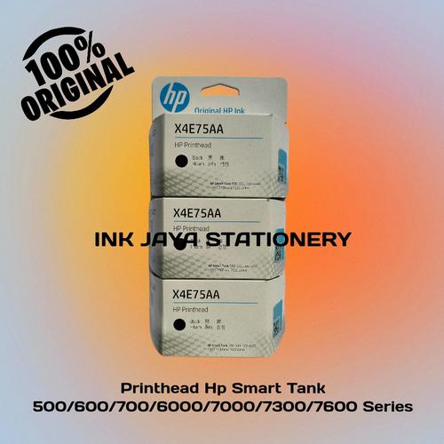 Jual Original Printhead Hp X4E75AA Black for Hp Smart Tank 500 600 700 ...