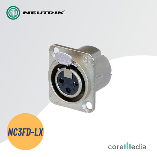 Jual Neutrik NC3FD-LX 3-Pin XLR Female Receptacle - Jakarta Barat ...
