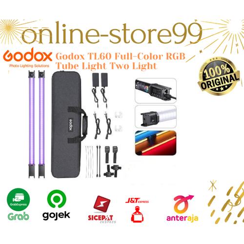 Jual Godox TL60 Kit 2 Light Kit - Tube Light RGB Lampu Full Color ORIGINAL - TL-60 KIT 2 ...