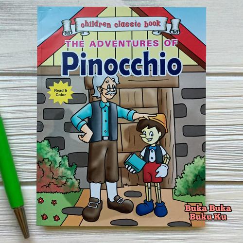 Jual BUKU CERITA & MEWARNAI PINOCCHIO Children Classic Book - Kota ...