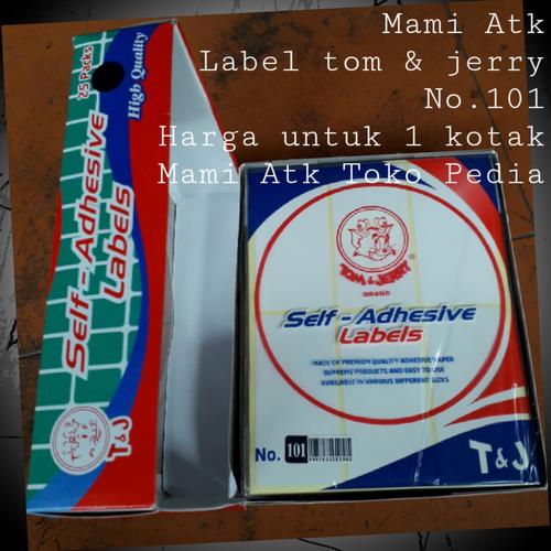 Jual Label tom & jerry no.101 harga untuk 1 kotak isi 25 pack - Jakarta ...