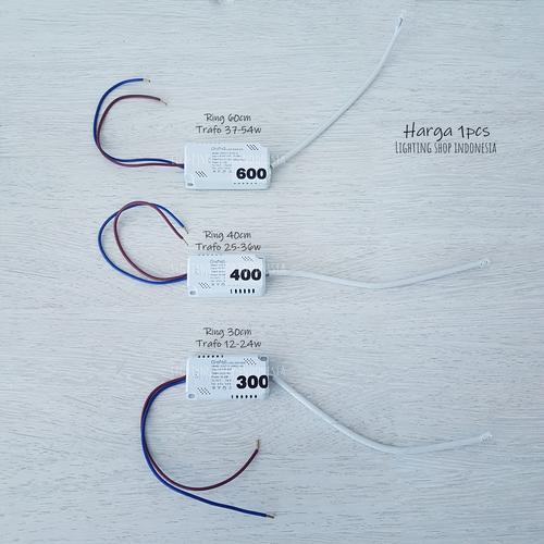 Jual Lampu strip trafo untuk lampu gantung led ring strip - trafo ring ...
