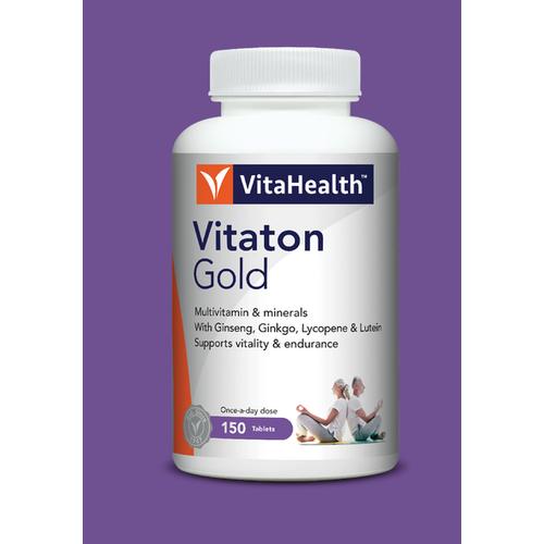 Jual VITAHEALTH Vitaton Gold 150 Tablets Original Singapore - Kota ...