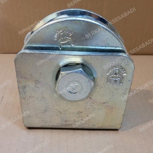 Jual Roda pagar besi/roda gerbang 4 inch HD model siku - Jakarta Barat ...