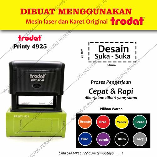 Jual Stempel Trodat 4925 - Jakarta Utara - Agung Permai Toko | Tokopedia