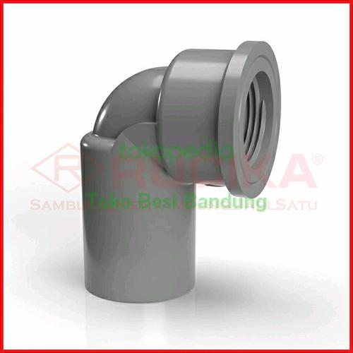 Jual Keni Drat Rucika AW / Faucet Elbow (1/2" 3/4") - 1/2" - Kota ...
