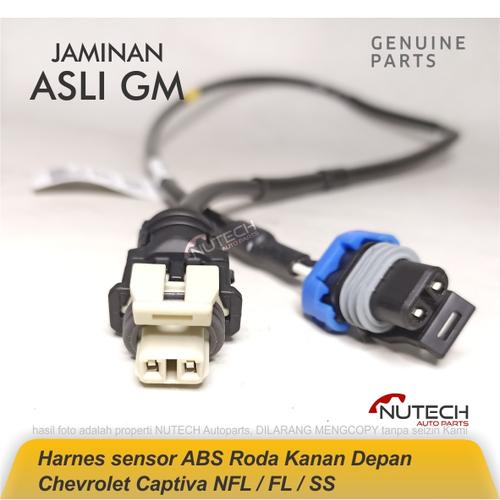 Jual Harness Wiring Kabel Sensor ABS Roda Depan Kanan Captiva ORI ASLI ...