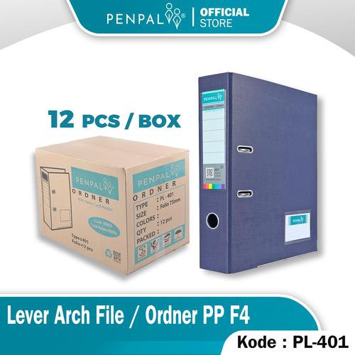 Promo Penpal Lever Arch File / Ordner Folio PL-401 ( 12 Pcs ) - biru ...