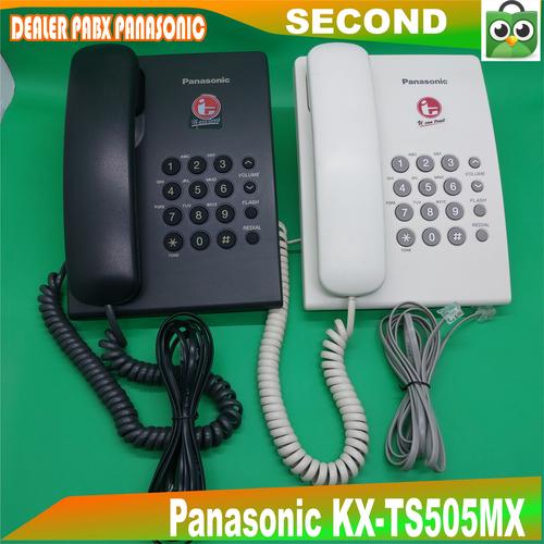 Jual Telpon Rumah Panasonic KX-TS505 Telepon Single Line Analog Indihome - Kota Bekasi - Dealer ...