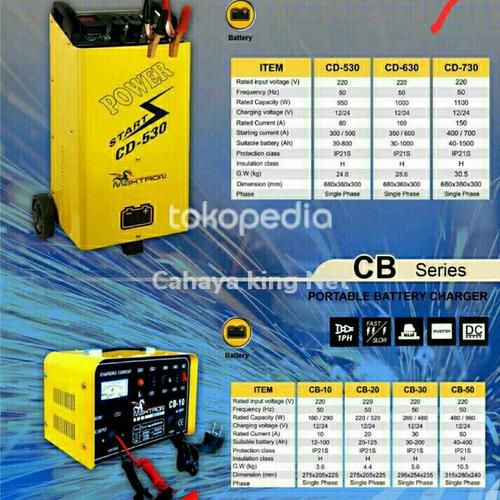 Jual charger aki / cas accu 12v 24v 100A/120A bisa cas aki 1500ah cd ...