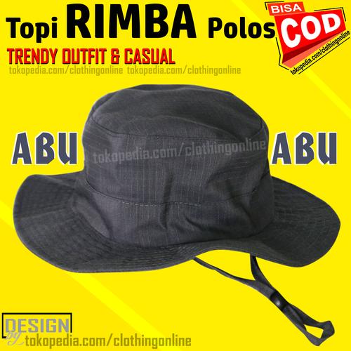 Jual Topi RIMBA Topi Gunung Topi Outdoor Topi Adventure Topi Lapangan ...