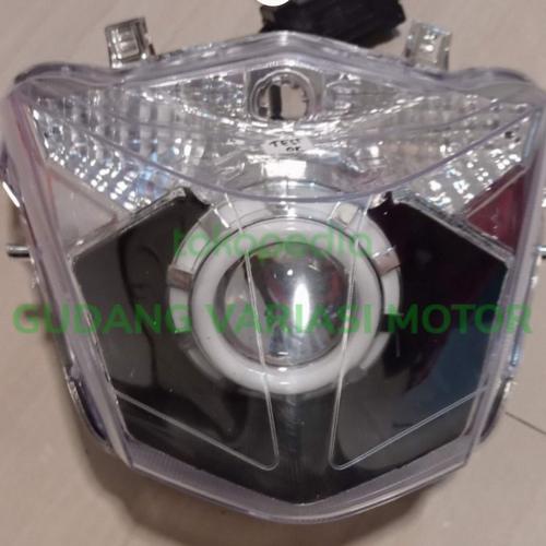 Jual OBRAL Lampu Reflektor Projie Beat Karbu Custom Reflektor Beat ...