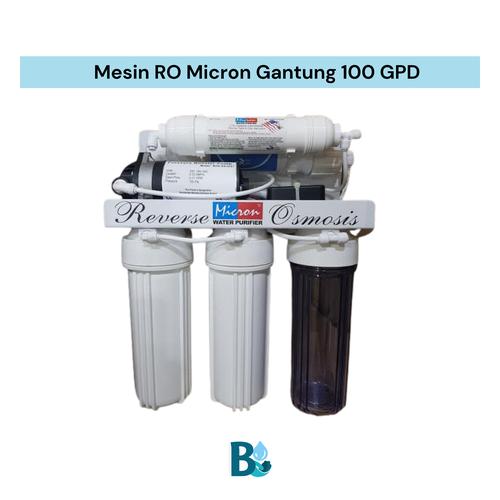 Jual RO MICRON 100 GPD MODEL GANTUNG / FILTER AIR / REVERSE OSMOSIS ...