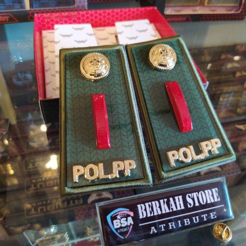 Jual (COD) PANGKAT PDH POLPP GOLONGAN 1A LIST KHAKI - EXCLUSIVE - Kab ...