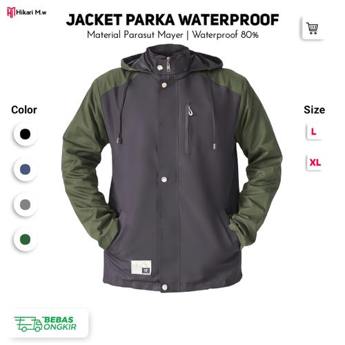 Jual Jaket Parka Parasut Pria Waterproof Anti Air Jaket Parka Jaket ...