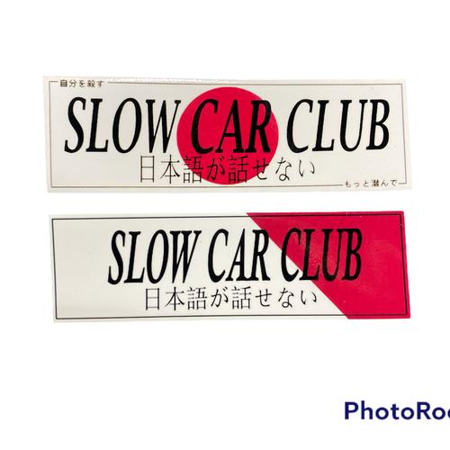 Promo sticker jdm slow car club - 1 - Kab. Tangerang - 28_shop | Tokopedia