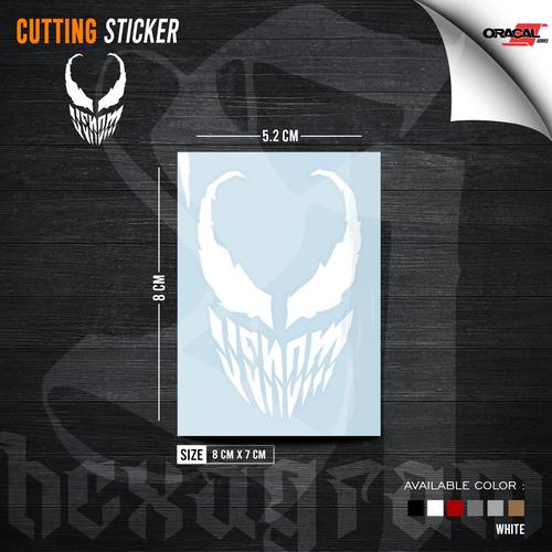 Jual Cutting Sticker Venom SIluet | Stiker Cutting Venom Siluet | Venom ...