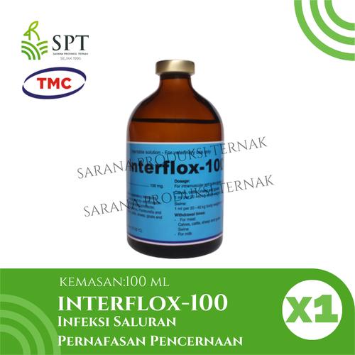 Jual INTERFLOX 100 100 ML OBAT INFEKSI SALURAN PERNAFASAN PENCERNAAN ...
