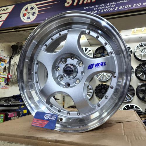 Jual Velg Mobil Work Meistar R16 x 7 Pcd 4x100 .. 4x114.3 - Jakarta ...