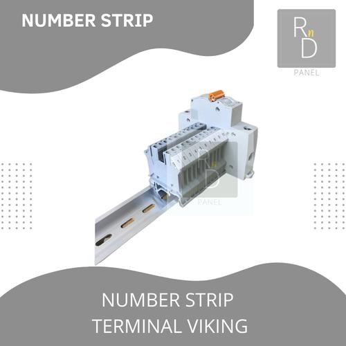 Jual NUMBER STRIP 1-10 FOR TERMINAL VIKING / ZB 1-10 / NOMOR TERMINAL ...