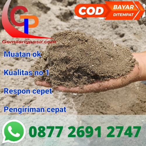 Jual pasir bangunan super muatan full padat 1 truk - 1 ENGKEL 3,5 M3 ...