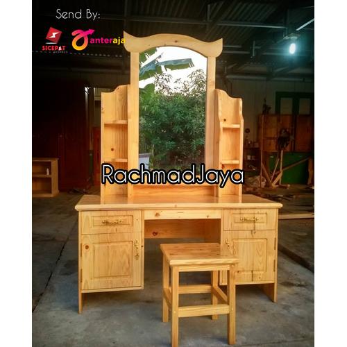 Jual Meja rias minimalis besar kayu jati belanda - Kota Surabaya ...
