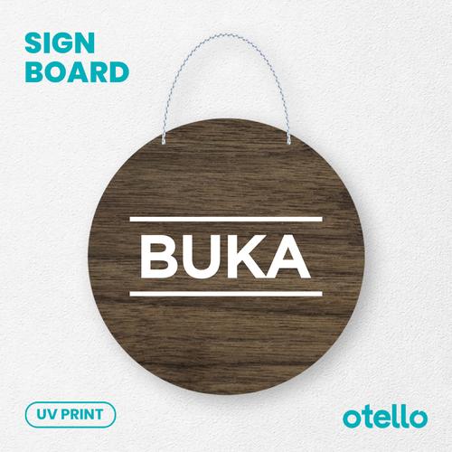 Jual Buka Tutup Gantungan Signage Cafe Wooden Sign Board Restoran Unik ...