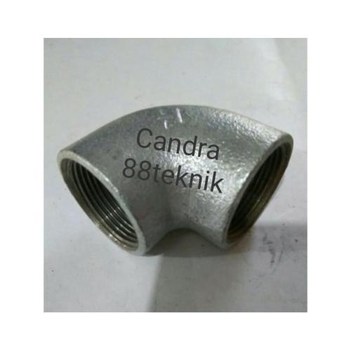 Jual ELBOW GALVANIS 1" inch 90 Derajat - Knee Besi Galvanis - Jakarta Barat - Candra88Teknik ...