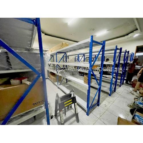 Jual RAK BESI GUDANG PABRIK INDUSTRI - WAREHOUSE RACK KAPASITAS 250KG ...